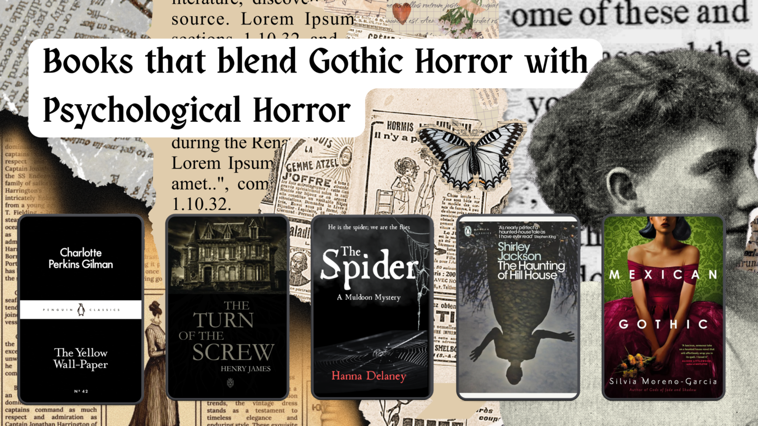 Psychological Gothic: Gothic horror and Psychological horror books